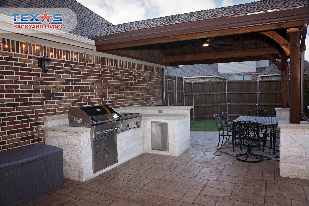 WWW.LRTRSTUDIOS.COM-TBL-Gable Patio Cover Stone Columns and Kitchen ...