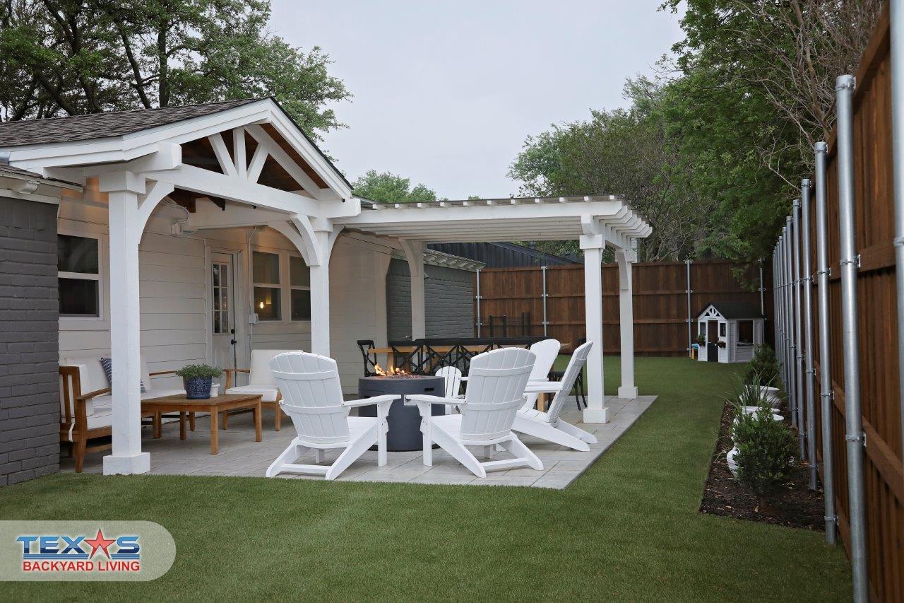 WWW.LRTRSTUDIOS.COM-TBL-Shed Style PC with Gable Pergola with Topgal ...