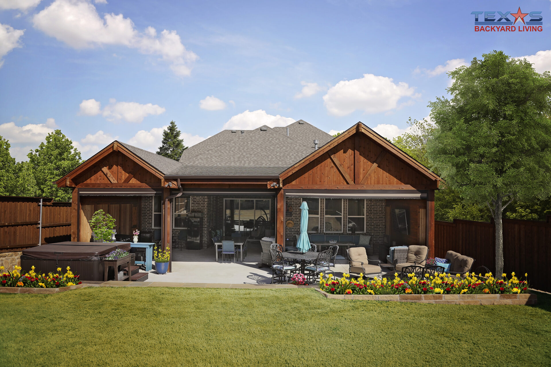 double-gable | Texas Backyard Living